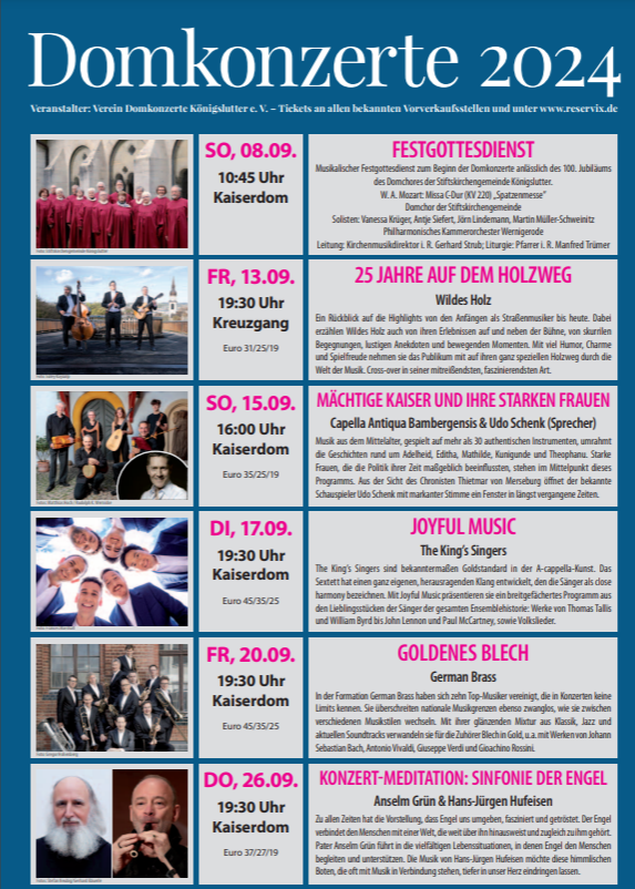 Musikfestival Domkonzerte